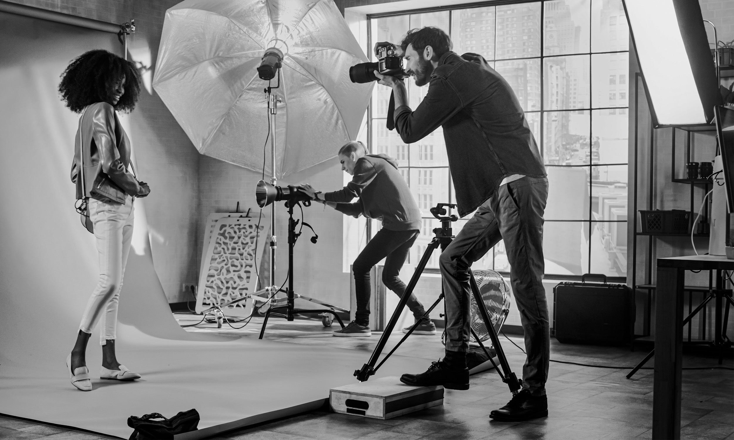 photography studio runner